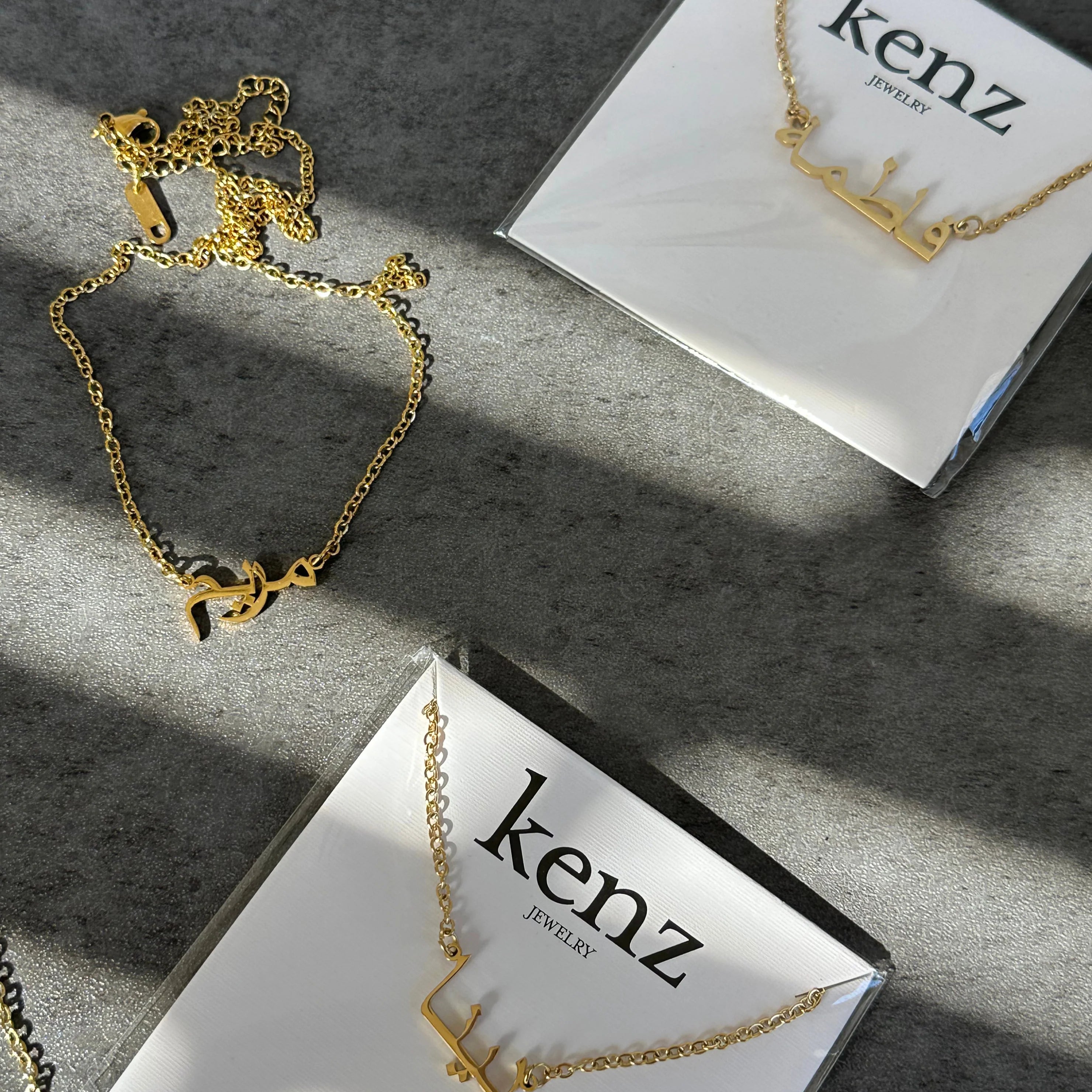 Personalize Your Style with Kenz Jewelry's New Custom Name Necklaces i